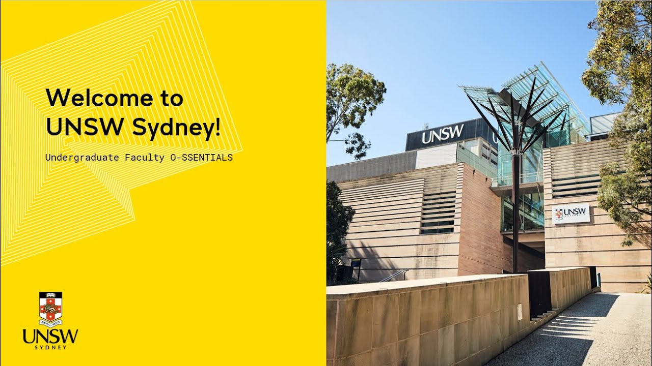 UNSW Business School Undergraduate O-SSENTIALS | Term 3 2022 - YouTube