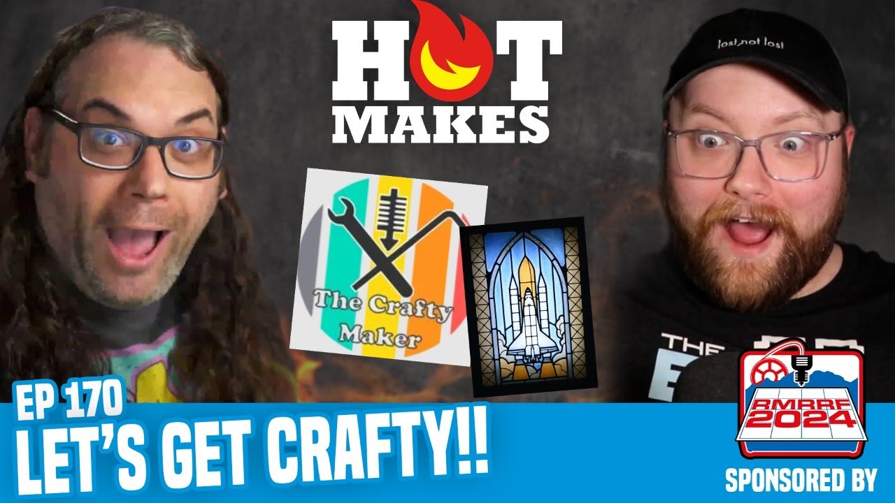 #HotMakes Ep 170 - LET’S GET CRAFTY w/ The Crafty Maker! - YouTube