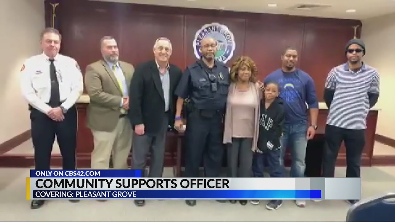 Pleasant Grove police officer battling cancer receives gift from ...