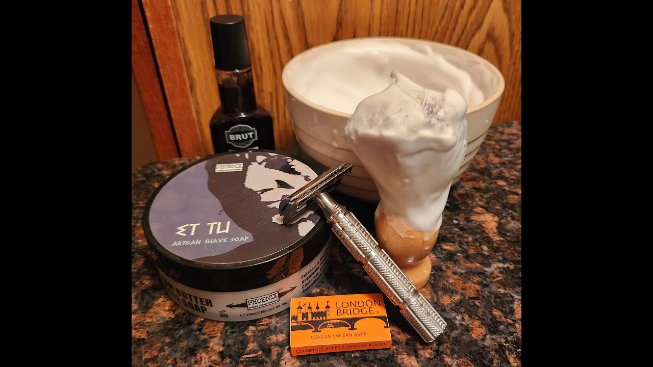 SOTD: PAA Et Tu Soap / King C Gillette Razor / London Bridge Blades ...