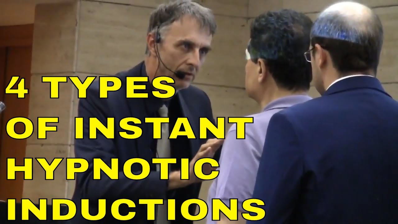 📌4 types of Rapid Hypnotic Inductions - The non verbal: The secret of ...