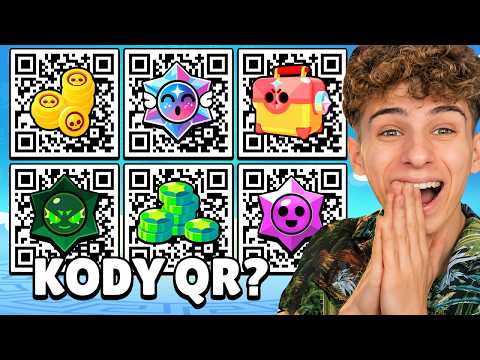 SPRAWDZAM WSZYSTKIE 23 DARMOWE KODY QR w BRAWL STARS Z TIKTOKA🤩