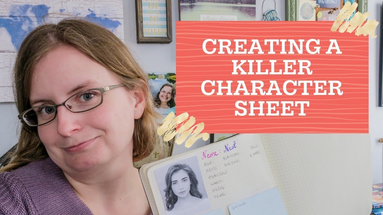 How to Organize Character Information - YouTube