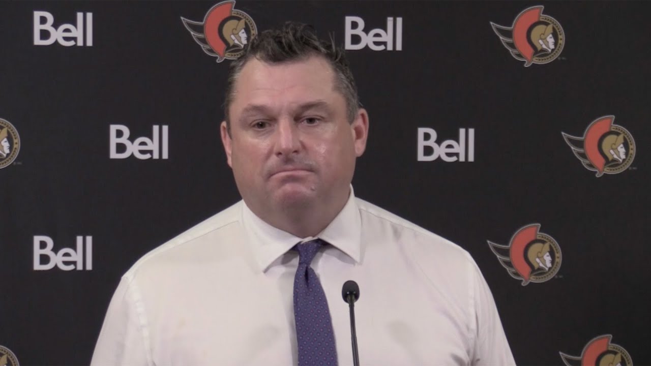 D.J. Smith Postgame Availability - Oct 24, 2022 - YouTube