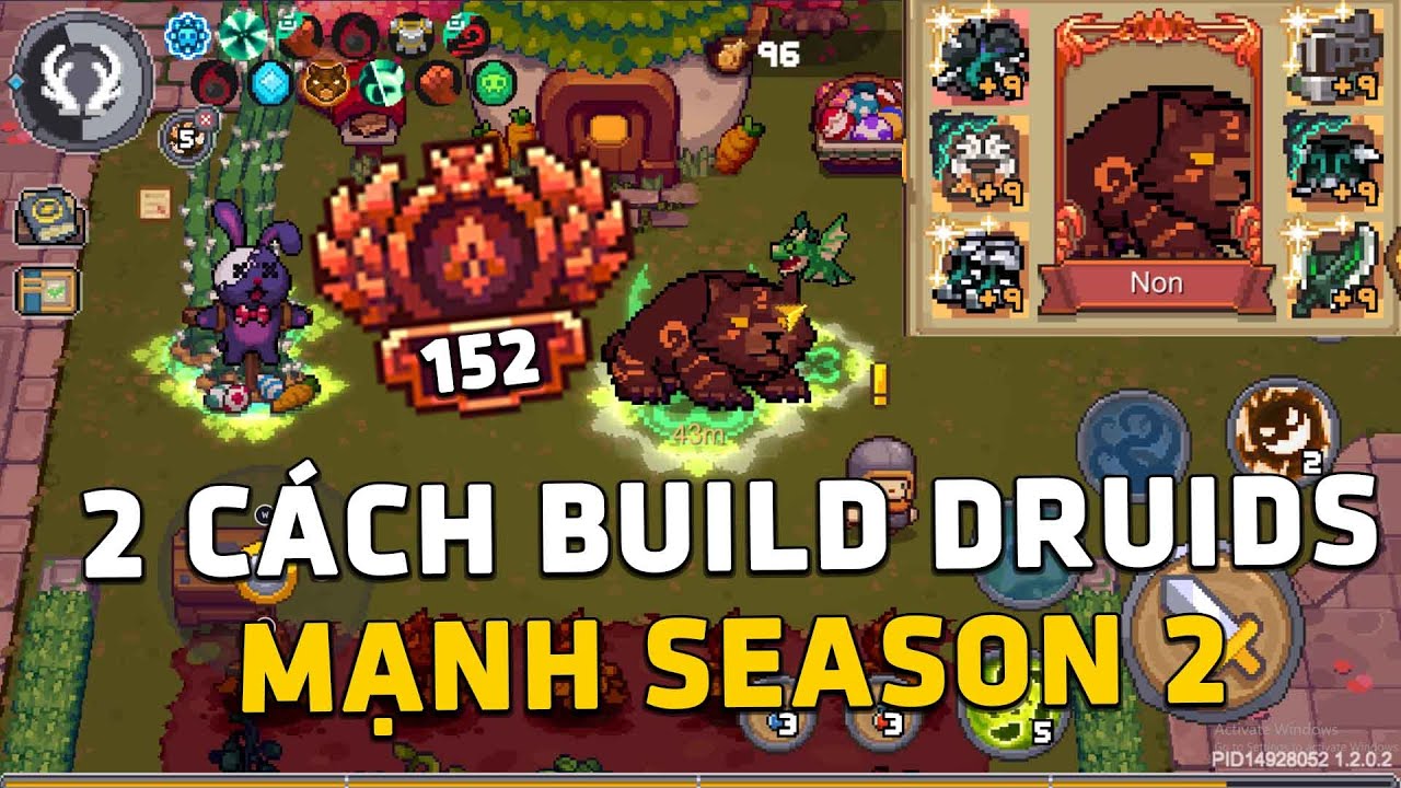 2 Kiểu Build DRUID Cực Mạnh S2 Của Bạn Thuận Valkyrie 152 Hồng Ngọc ...