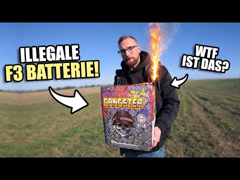 Illegale F3 POLENBATTERIE wird GEZÜNDET!