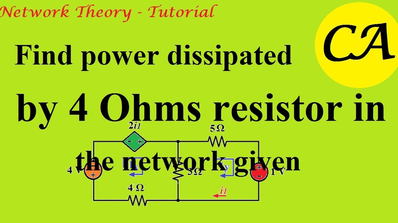 Network Theory Tutorial on Mesh analysis - YouTube
