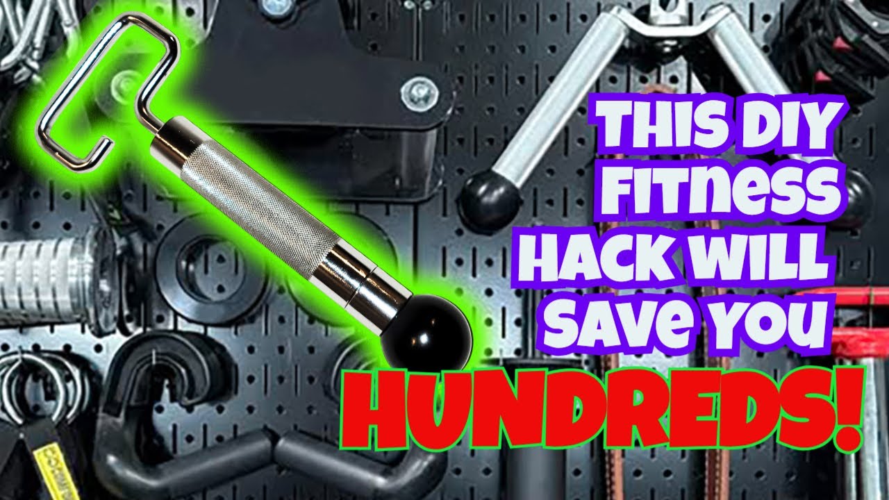 DIY Fitness Equipment Hack That Will Save You HUNDREDS Part 1 - YouTube