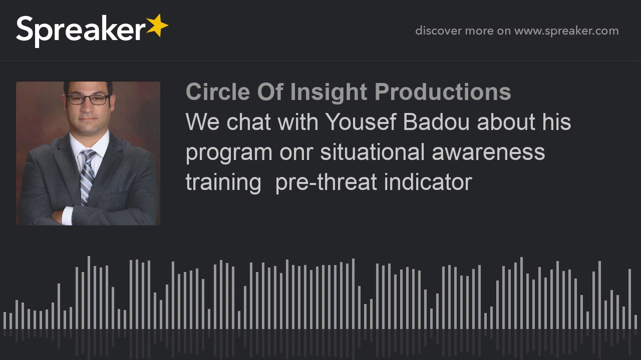 We chat with Yousef Badou about his program onr situational awareness ...