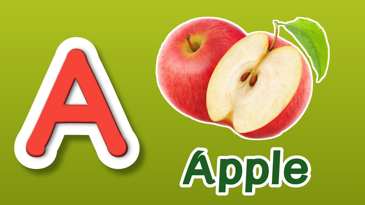 A for apple | abcd | phonics song | a for apple b for ball | abcd song ...