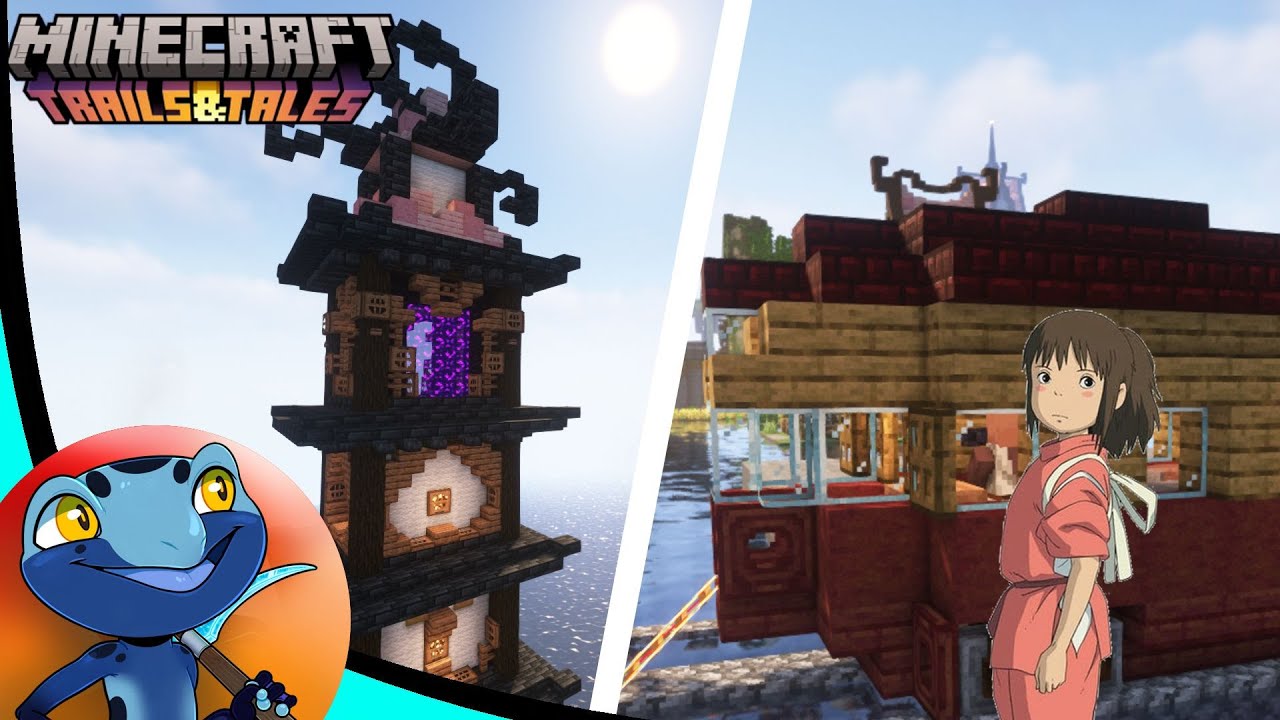 Spirited Away Voidless Trading Hall | Days 100-150 |Minecraft Survival 1.20 Mike's World - YouTube