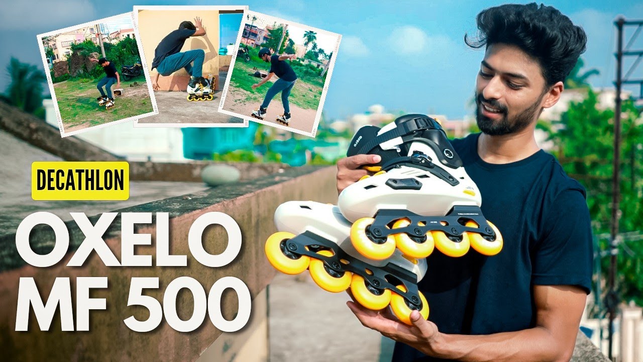 Agaya Mera Skating Shoe | Oxelo MF 500 Unboxing | Skating K Chakkar Me ...