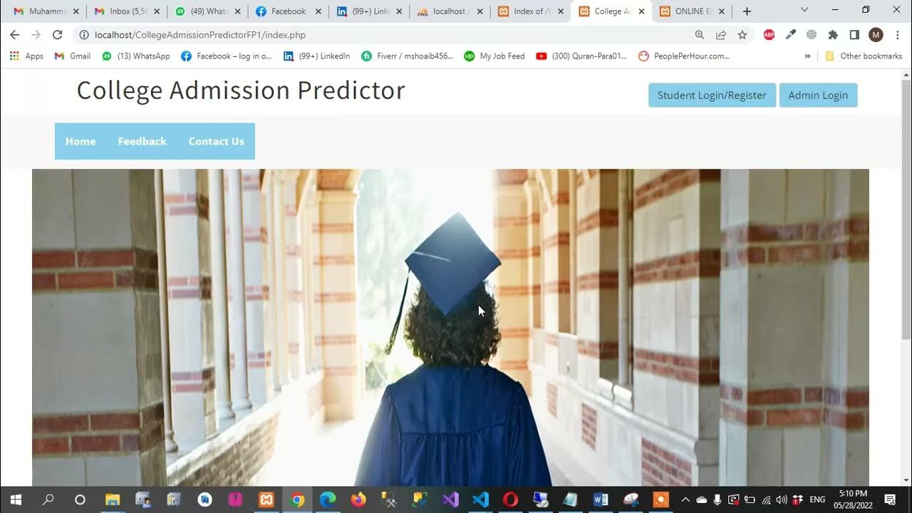 3-College Admission Predictor Final Project (Overview Video) - YouTube