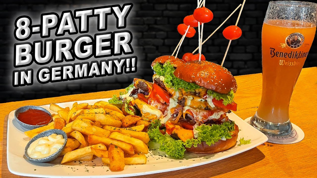 Only 2 People Had Beaten DaIvo Burger's 8-Patty German Cheeseburger ...