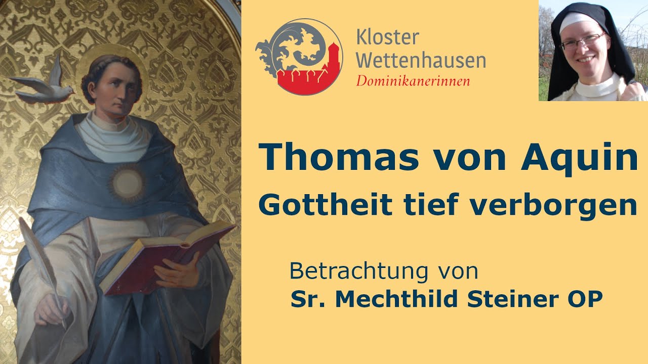 Thomas von Aquin – Gottheit tief verborgen - YouTube