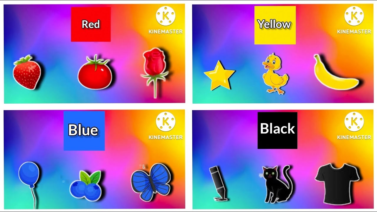 Colours name with pictures | colors for kids To Learn | colors ...