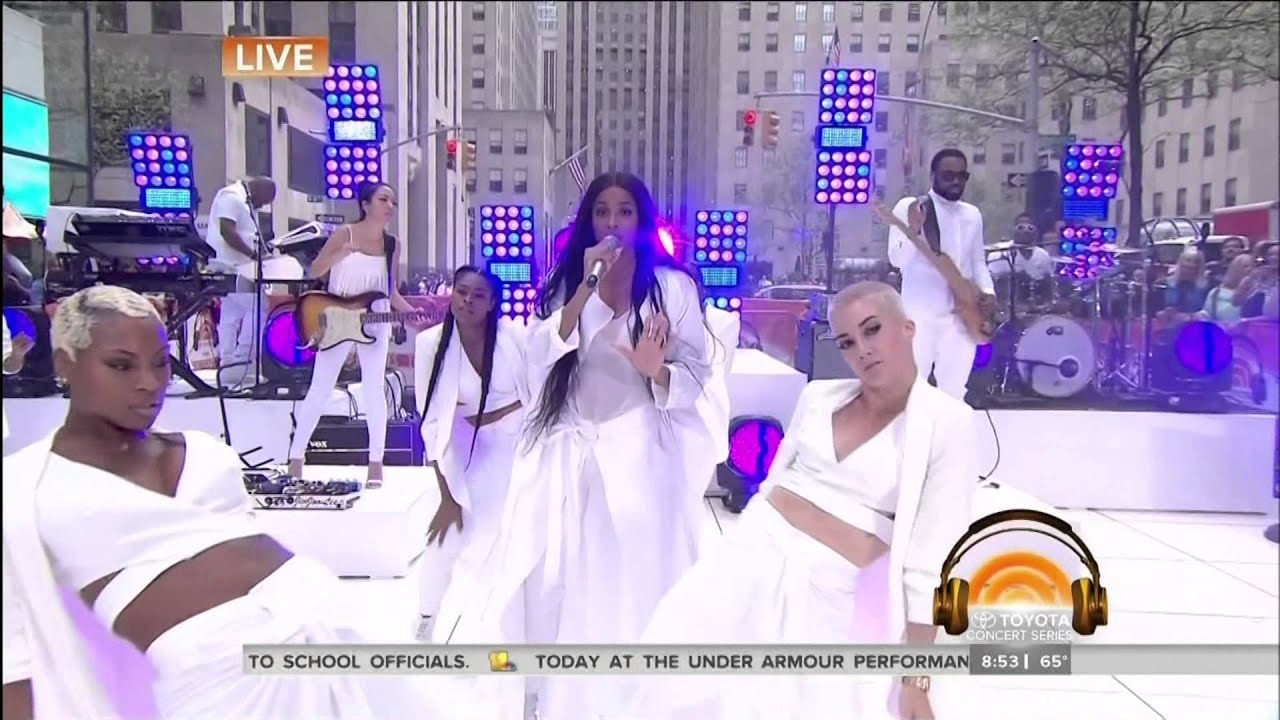 Ciara - I Bet Remix (Today Show 5-5-15) - YouTube