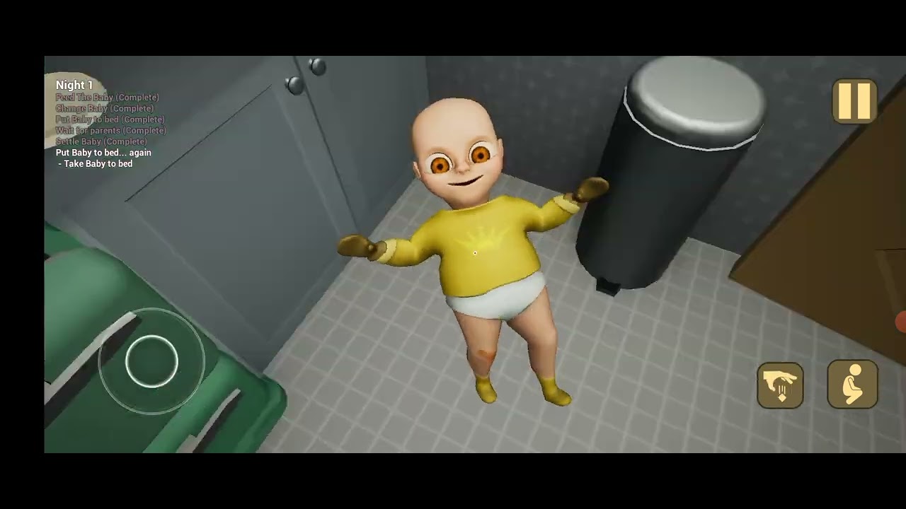 The baby is bad in baby in yellow - YouTube