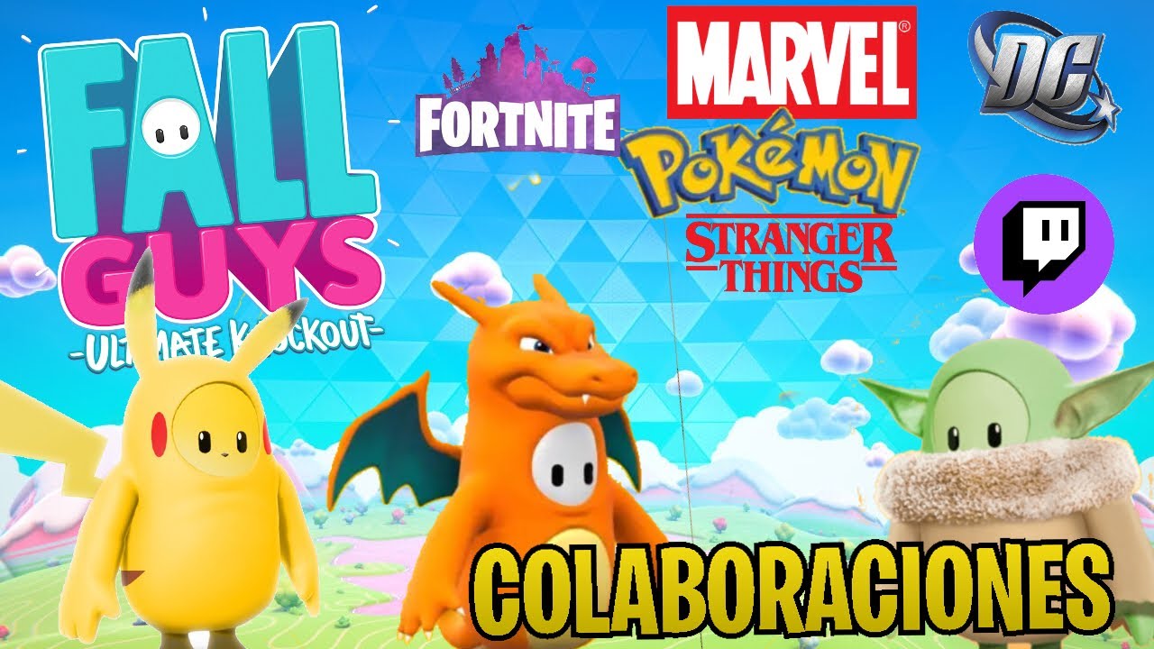 NUEVAS COLABORACIONES 🤩 Fall Guys x Marvel, DC, Stranger Things, Star ...