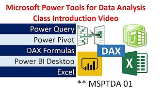 Advanced Data Analysis & Business Intelligence Free YouTube Class ...