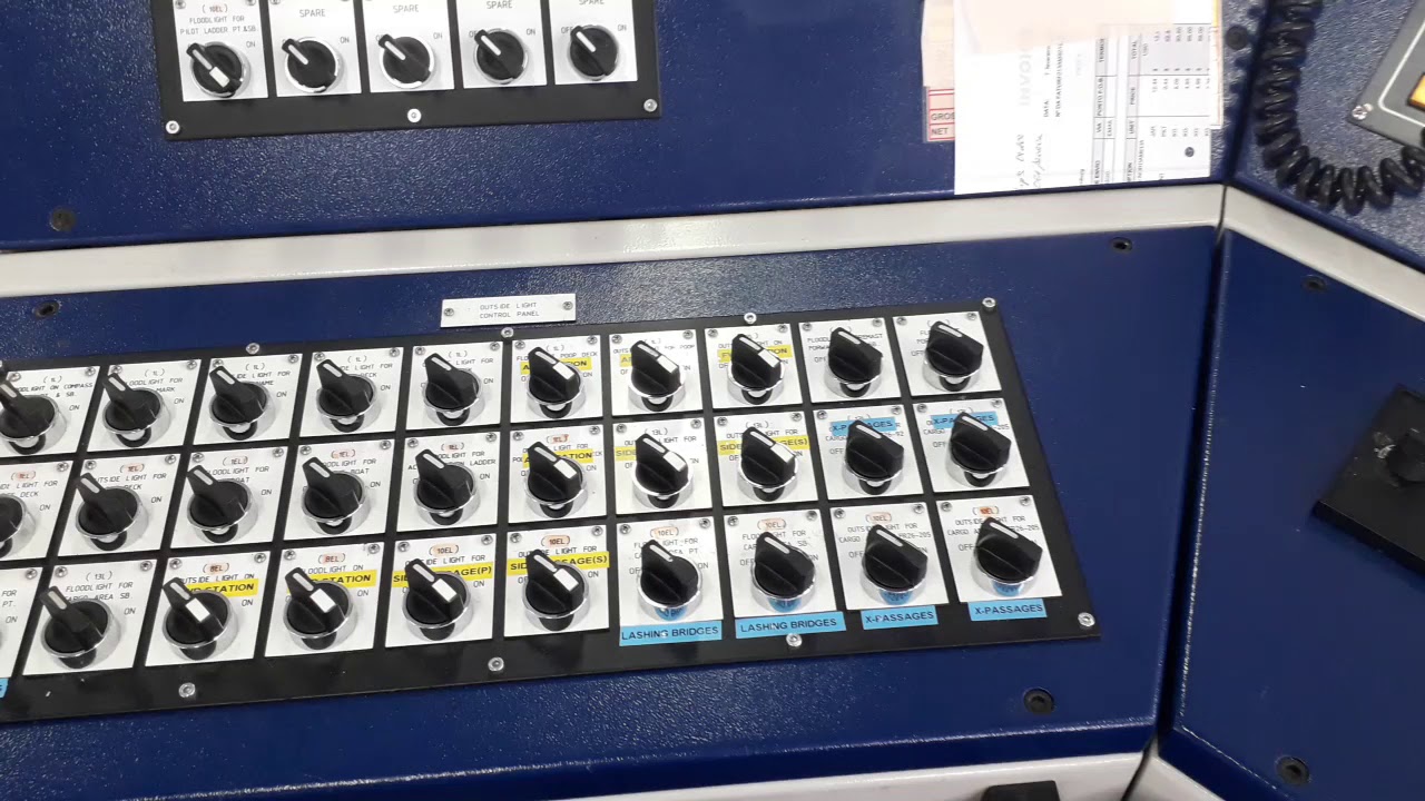 Ships Bridge tour. Ships bridge fully explained. | Navigation bridge ...