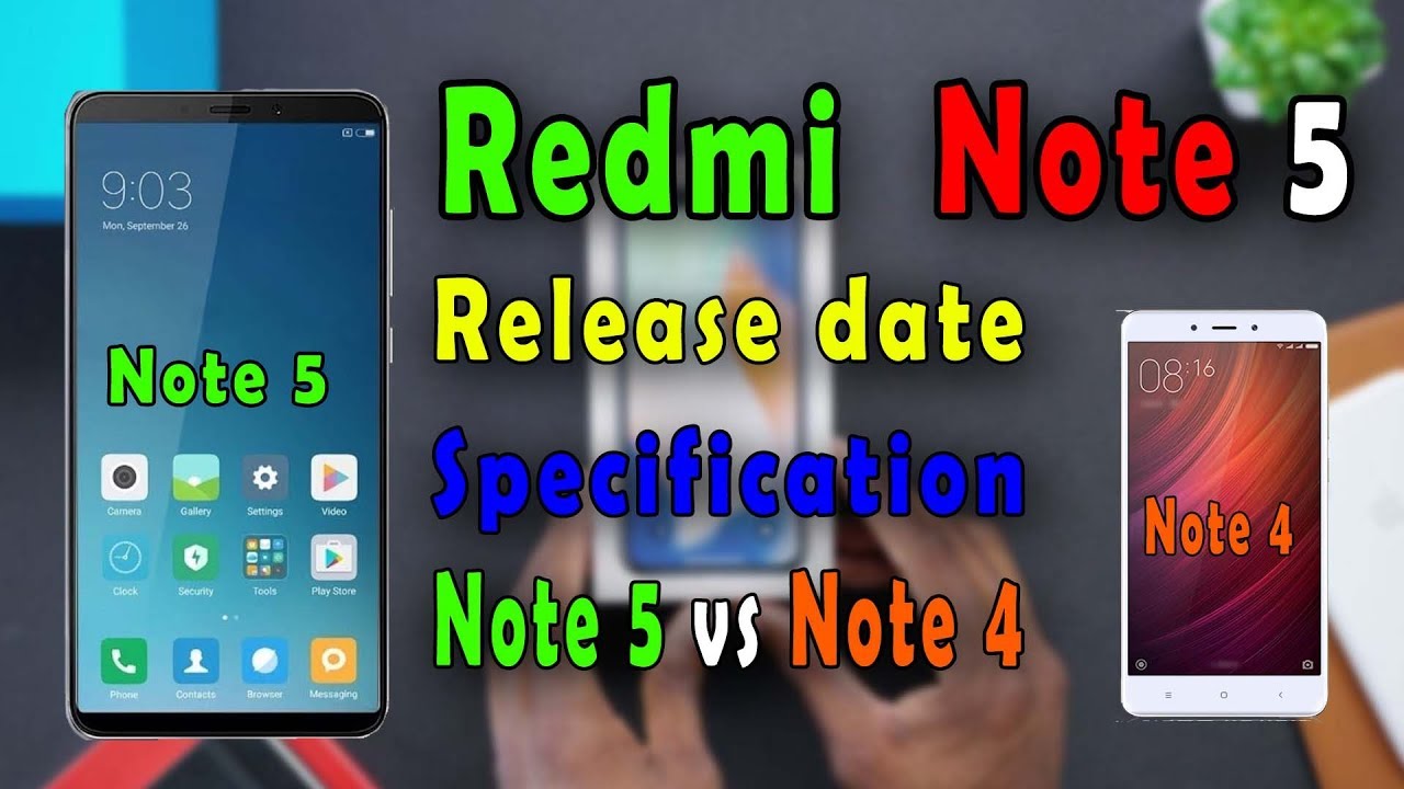 Redmi Note 5 | Release Date | Specification | Tamil [தமிழ்] - YouTube