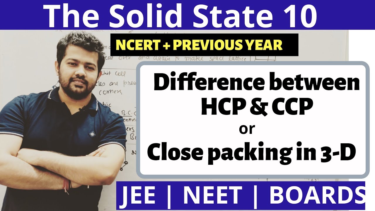 The Solid State 10 | Difference between HCP and CCP |Hexagonal Close ...