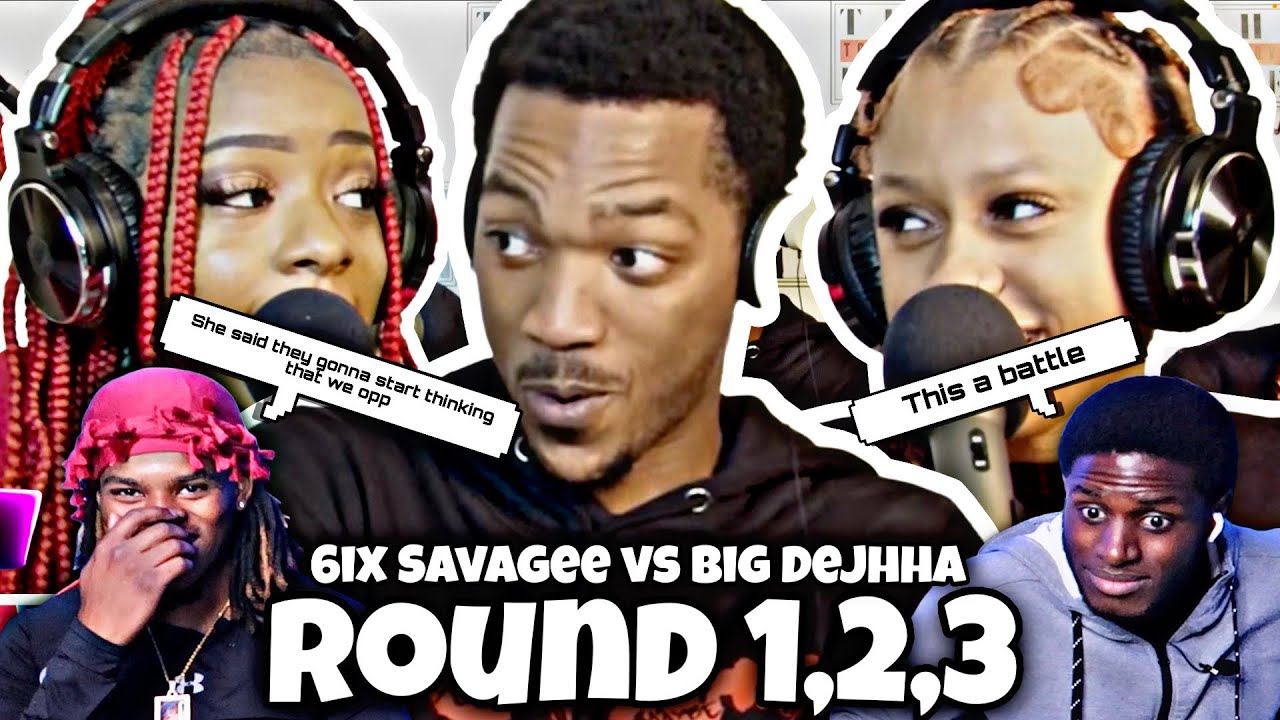 6ix Savagee vs Big Dejhha : Round 1,2,3 || Takeover Bars Battle League ...