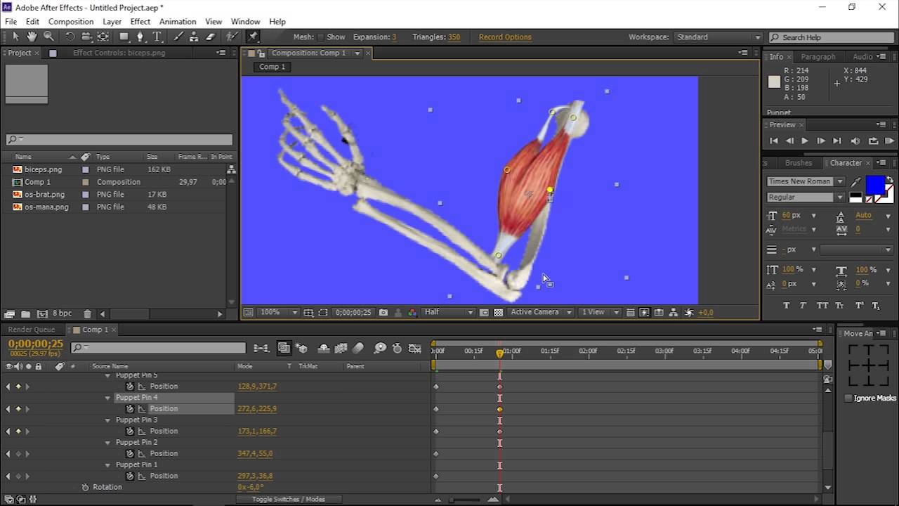 After Effects animation demo - YouTube