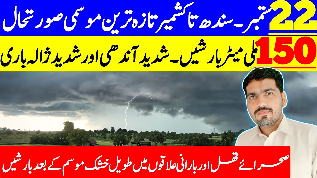 Pakistan Weather | Weather Update Today | Mosam Ka Hal | Pak Weather ...