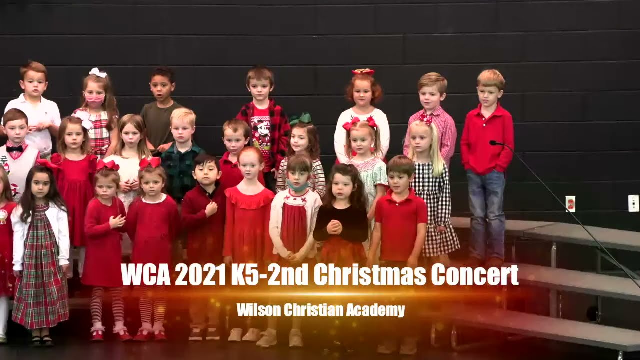 WCA 2021 K5-2nd - Christmas Concert LIVE - YouTube