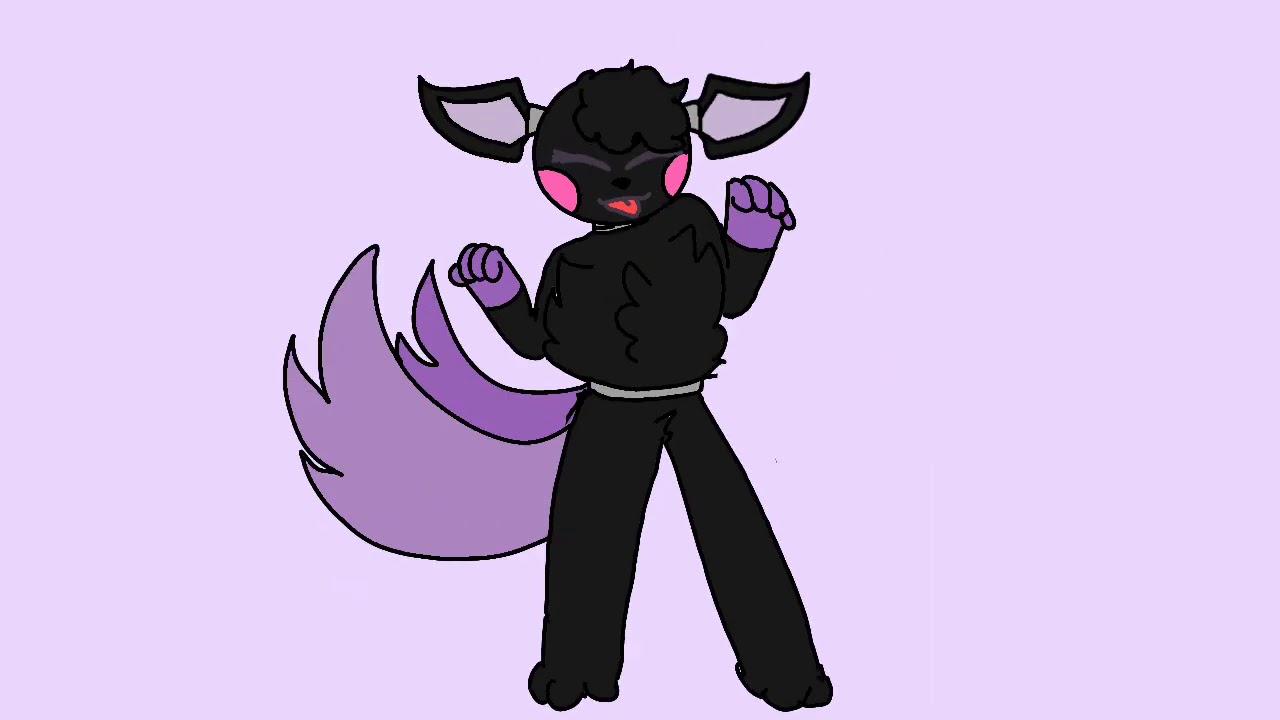 a loop of my fnaf OC dancing for 30 seconds - YouTube