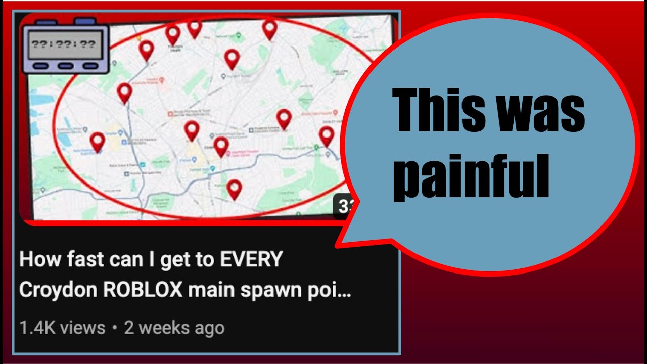 Director's Commentary of "How fast can I get to EVERY Croydon ROBLOX ...