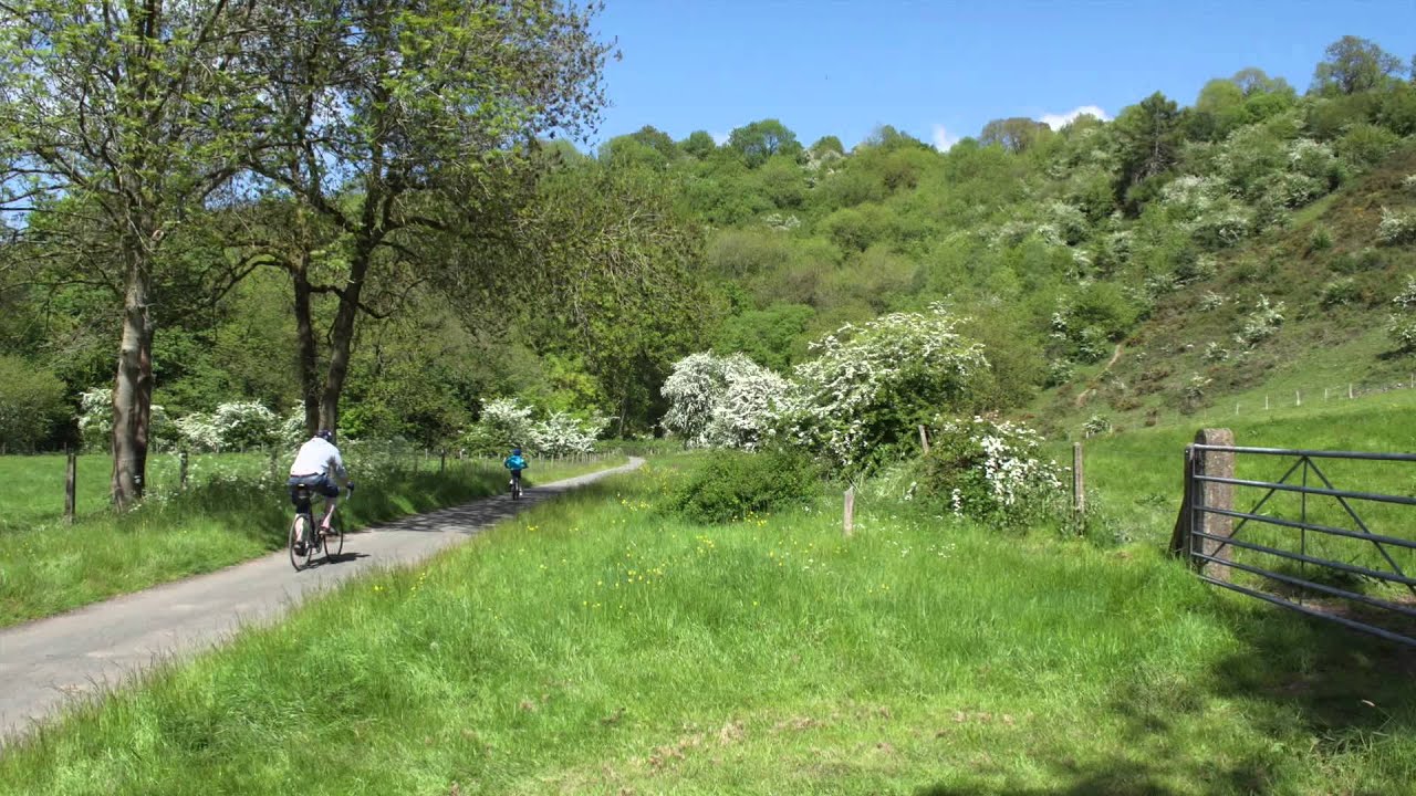 The Manifold Trail cycle route - YouTube