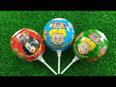 Satisfying video Asmr lollipops candy unboxing video Asmr and chocolate ...