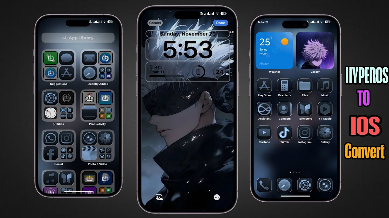 HyperOs To Full _ IOS Convert _ Very Smooth Animations And _ Full ...