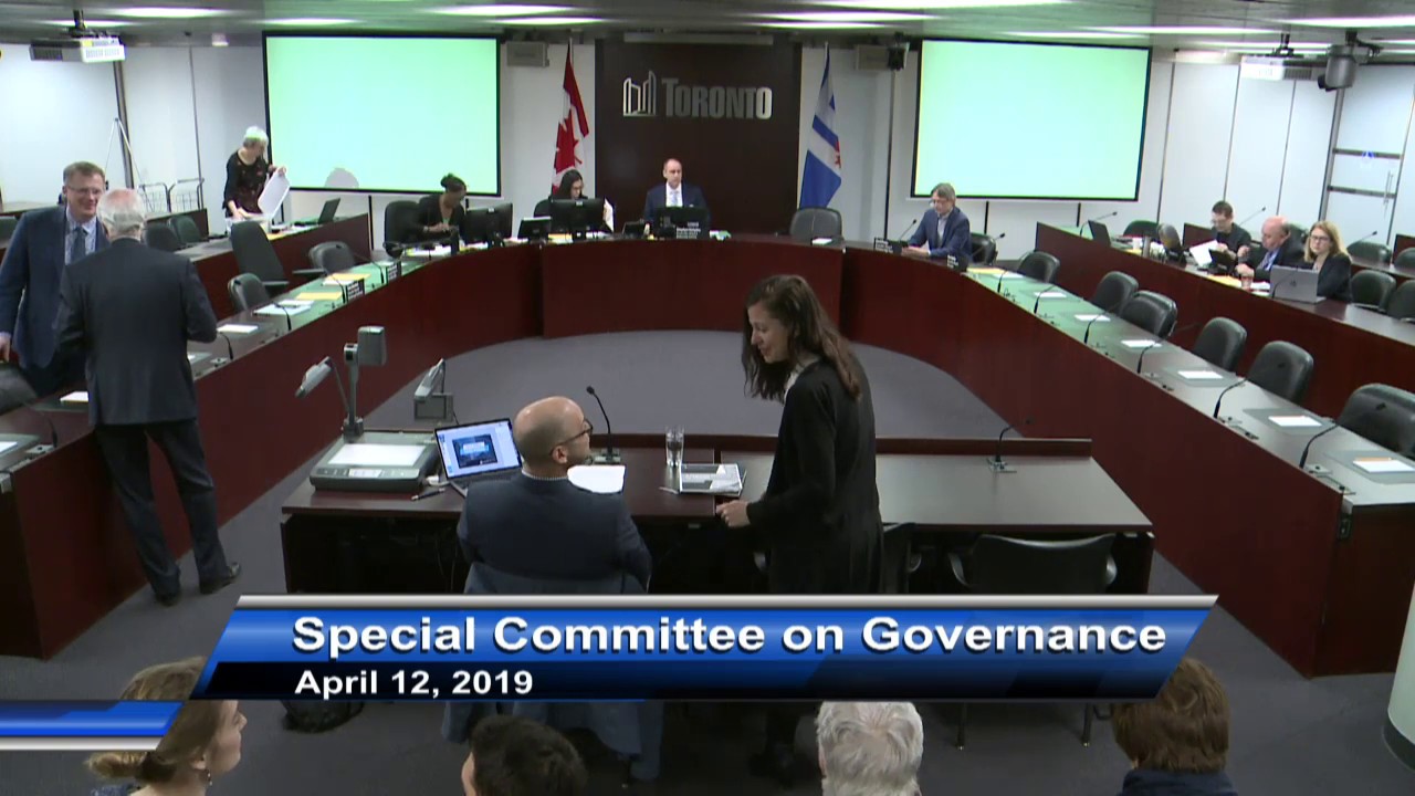 Special Committee on Governance - April 12, 2019 - YouTube