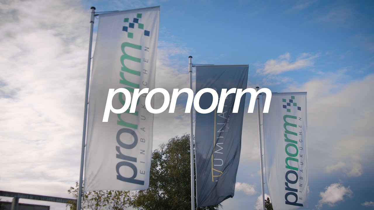pronorm – Kücheninnovationen aus Leidenschaft - YouTube