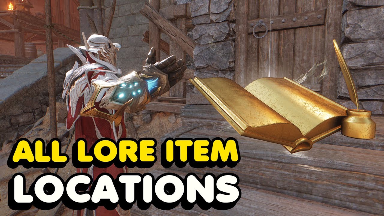 Atlas Fallen - All Lore Item Locations - YouTube