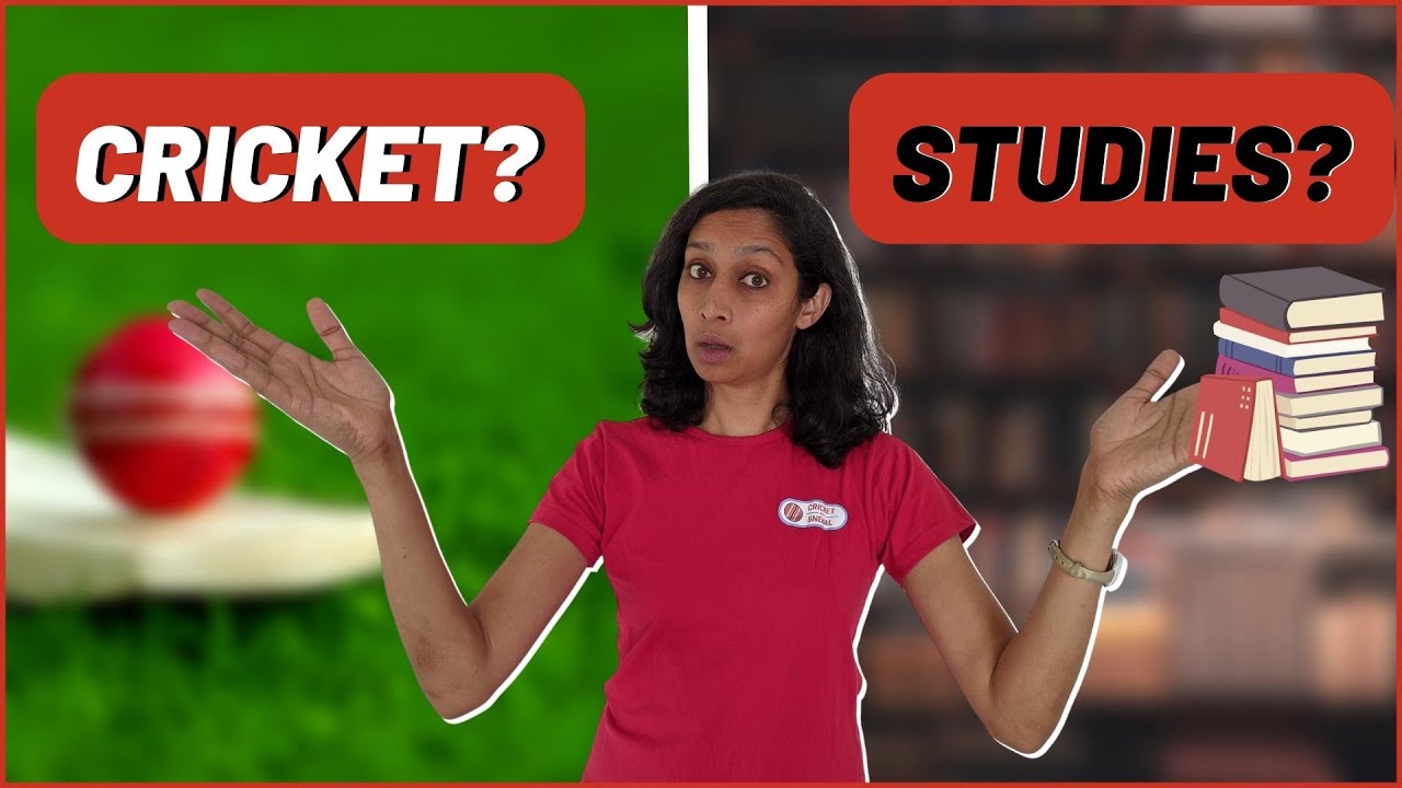 Cricket or Studies? What should YOU Choose? | Cricket with Snehal - YouTube
