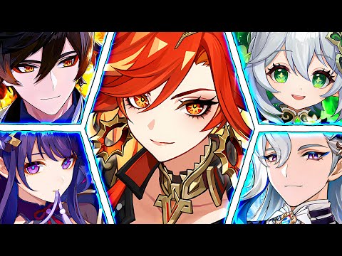 The Archons and Neuvillette Talk about Mavuika | ft. Nahida, Zhongli  Genshin Impact 5.3 Voice Lines