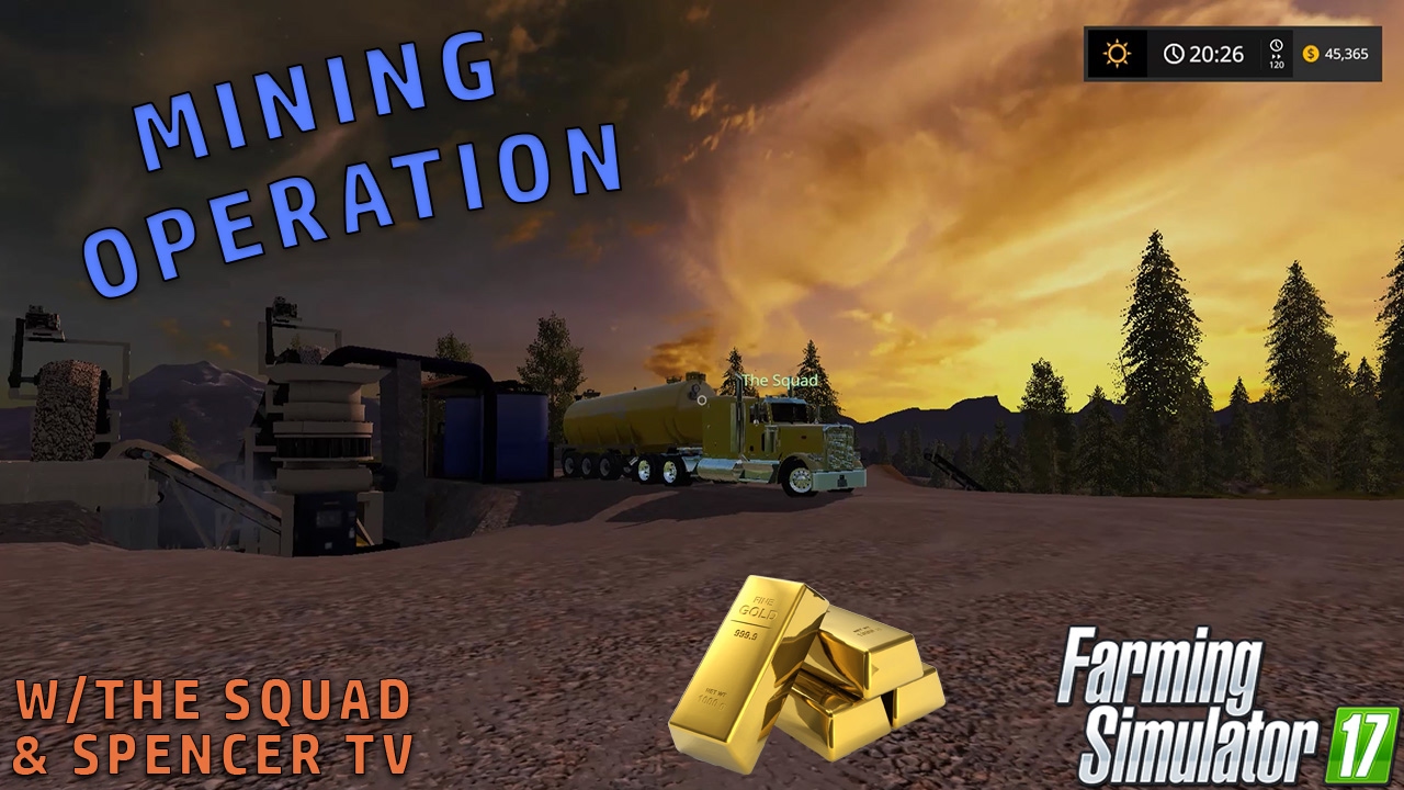 STARTING OUR MINING OPERATION! | Farming Simulator 2017 - YouTube