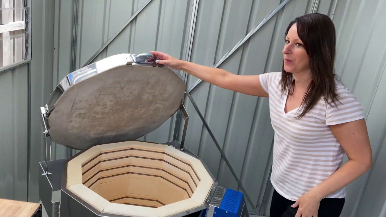 Arty Pants Kiln Installation - YouTube