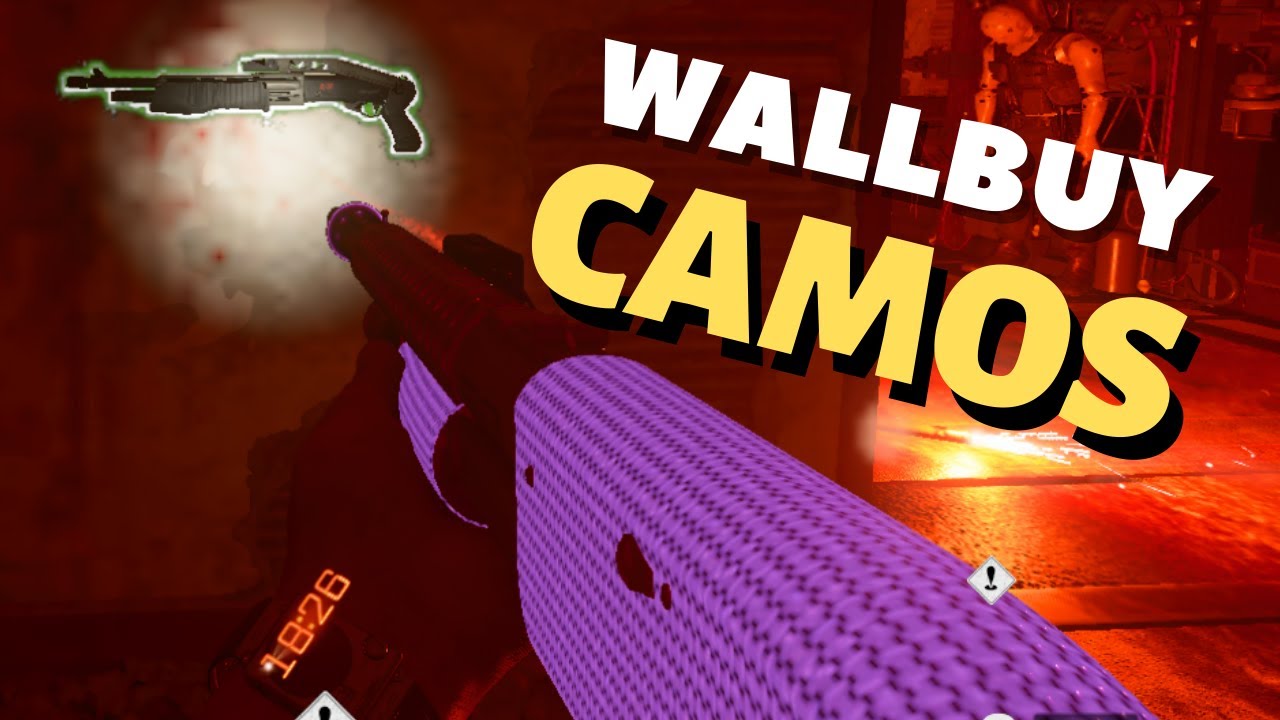 How to Use Camos on WALLBUY and BOX GUNS (COLD WAR ZOMBIES) - YouTube