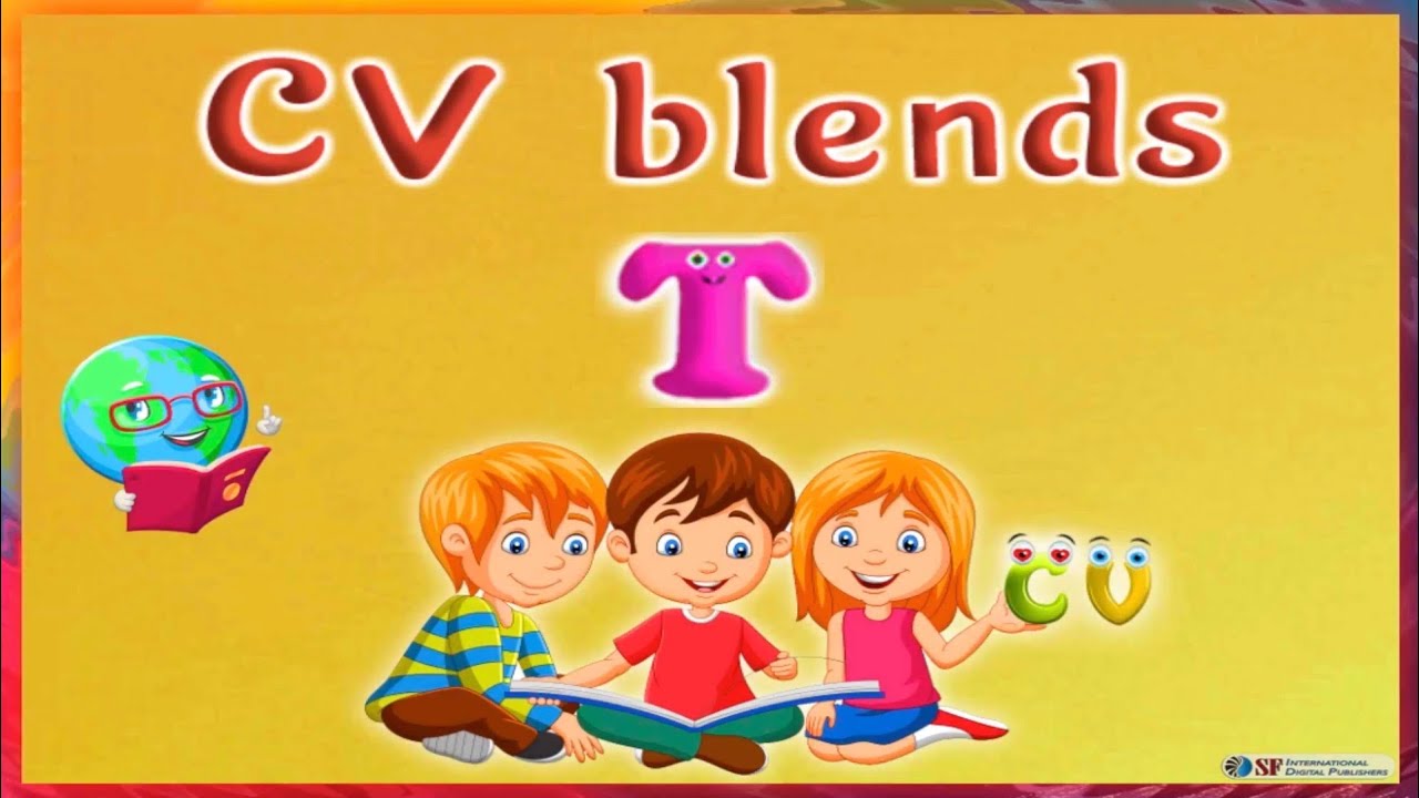 Reading Foundation - Consonant Vowel Blends of Letter T - YouTube