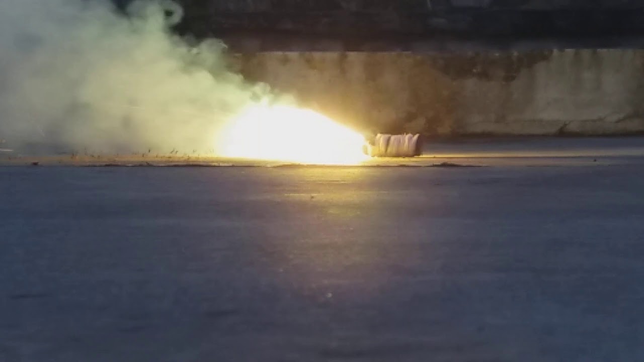 Test af fp3 kanonslag med tape - YouTube