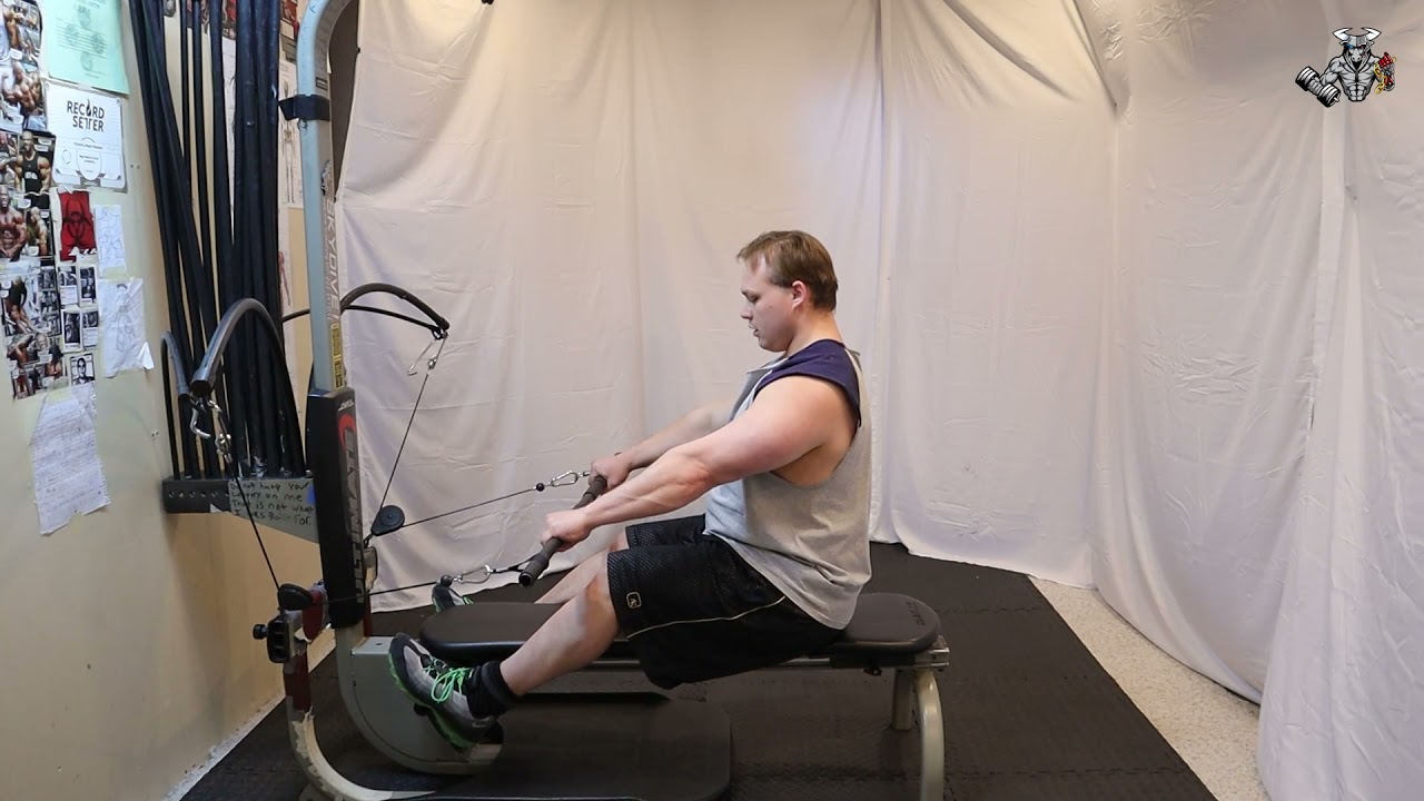 MUSCLEANX FITNESS - HOW TO WORKOUT - SETUP FOR STRAIGHT BAR ROWS FOR ...