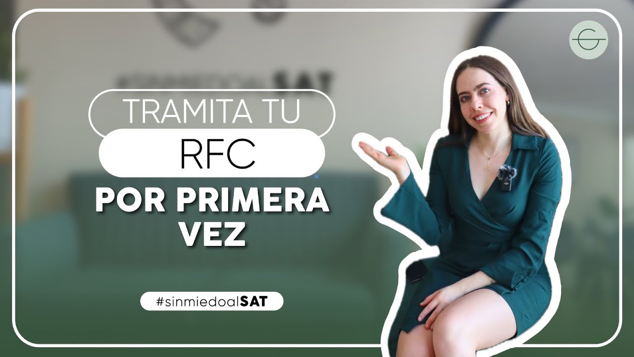 Obtén por primera vez tu RFC [TUTORIAL 2025] - YouTube