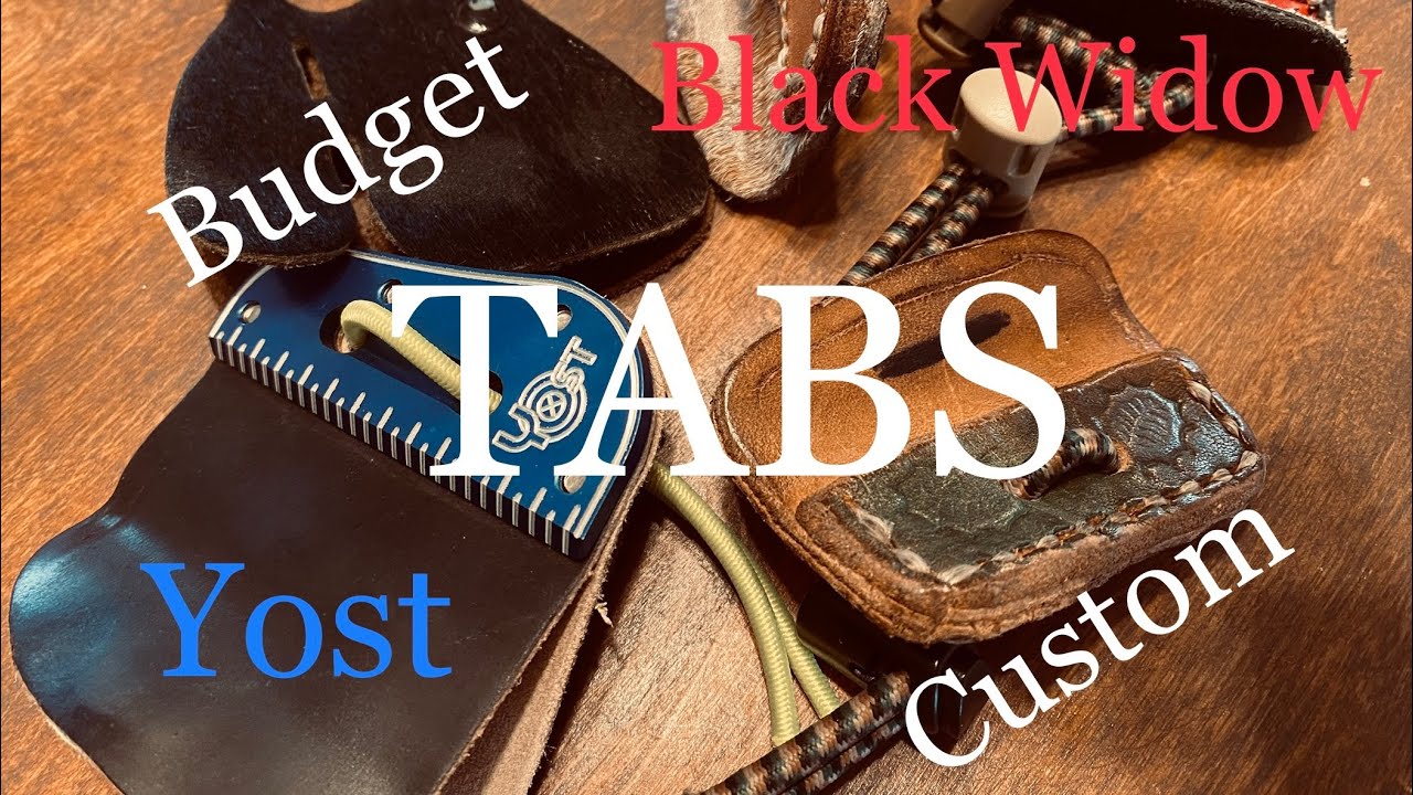 Finger tab options | Traditional Archery - YouTube