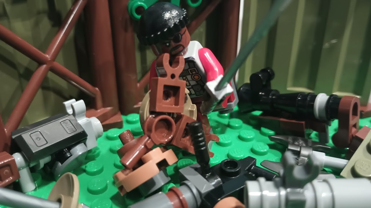 All Team Fortress 2 Demoman weapons in Lego (Stop motion) - YouTube